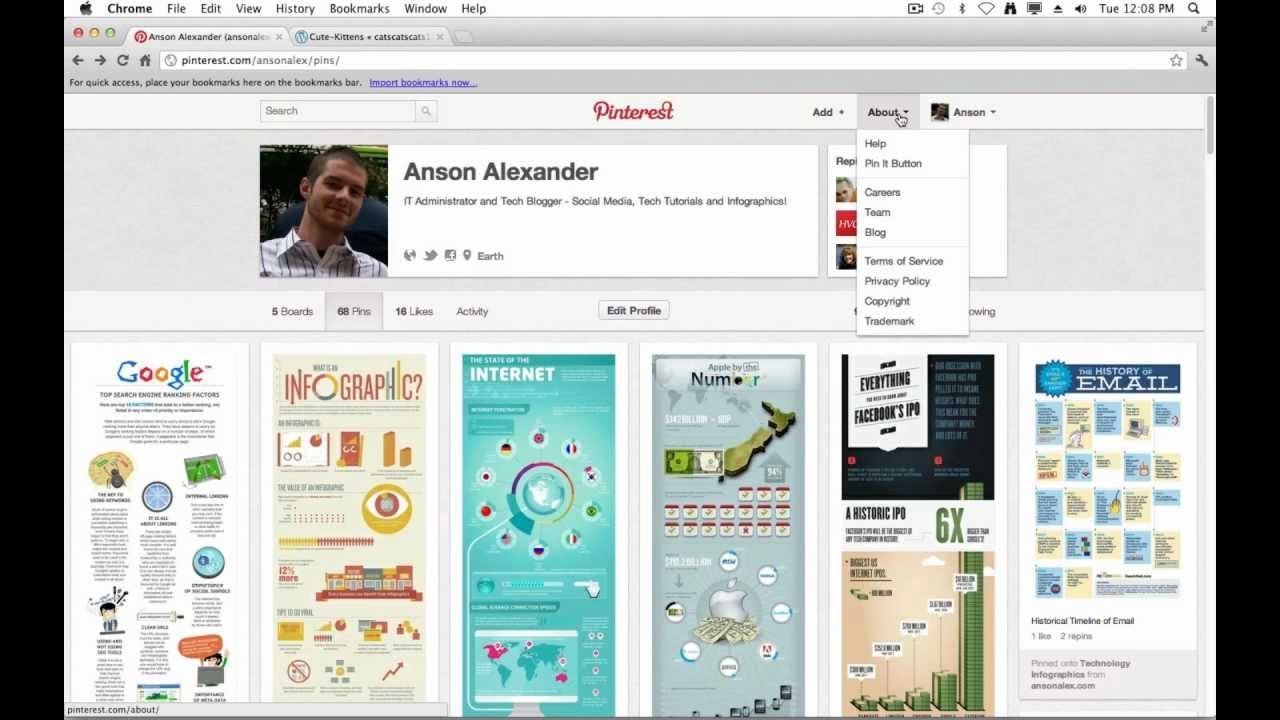 How to Install and Use the Pinterest Pin It Button - AnsonAlex.com