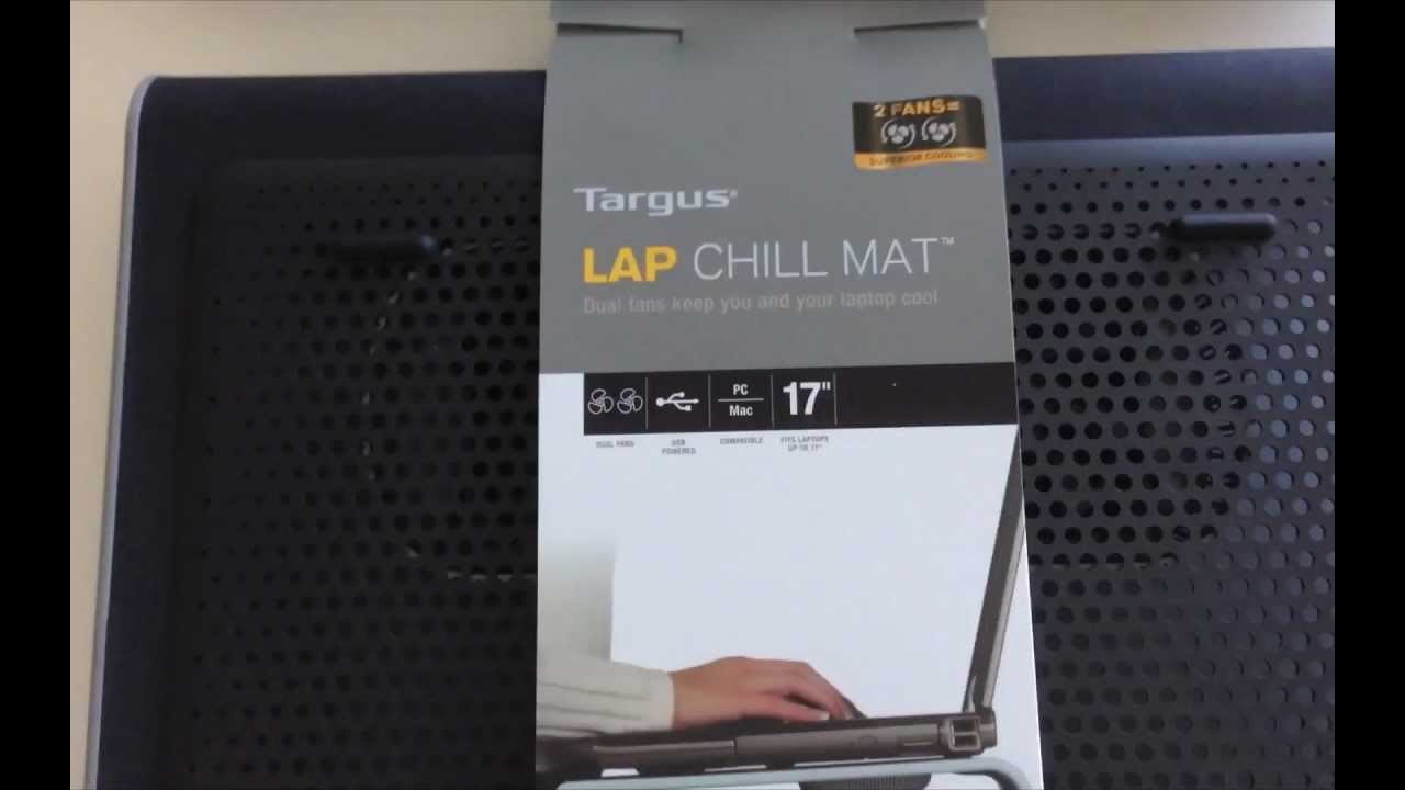 Laptop Cooling Pad Review -Targus Lap Chill Mat [Video] - AnsonAlex.com