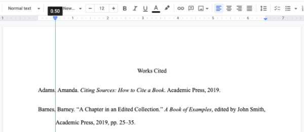 How to Add Hanging Indents in Google Docs - AnsonAlex.com