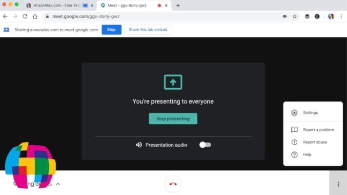 Google Meet Tutorial for Beginners - AnsonAlex.com