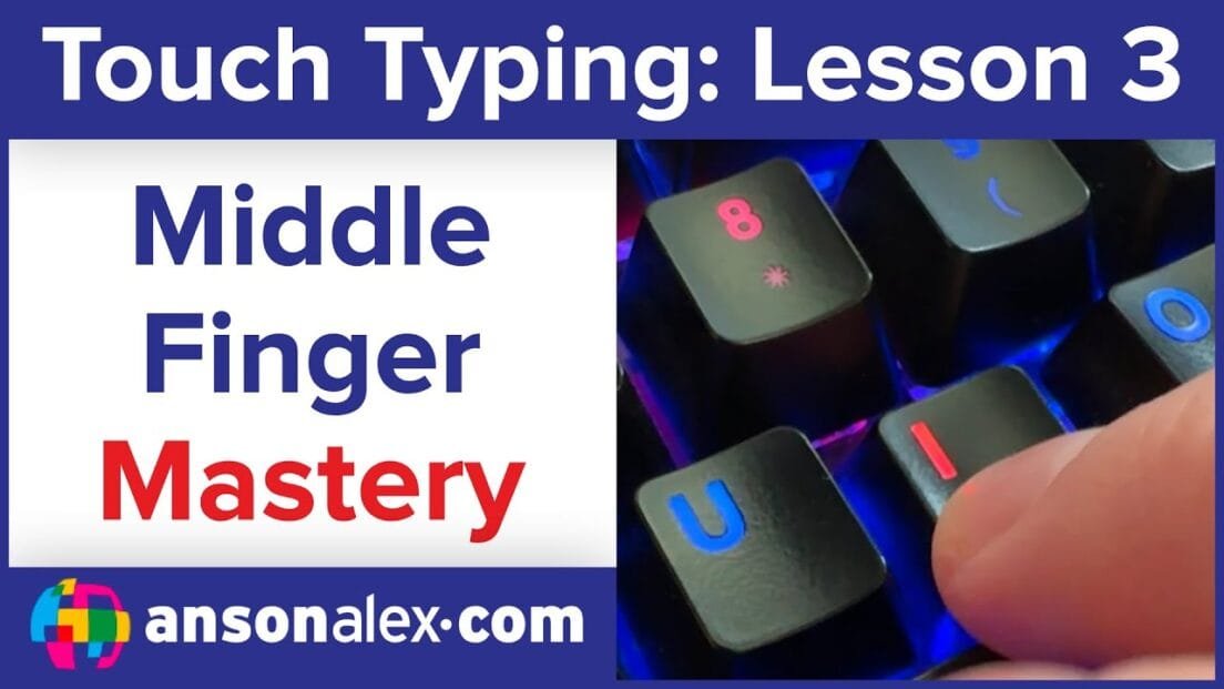 Touch Typing Lessons + Practice for Speed and Accuracy - AnsonAlex.com